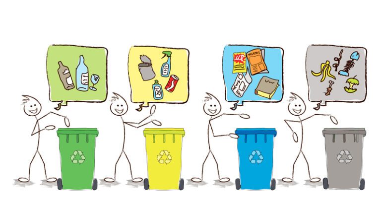 Derfor skal du sortere byggeaffaldet på pladsen i en håndværker container